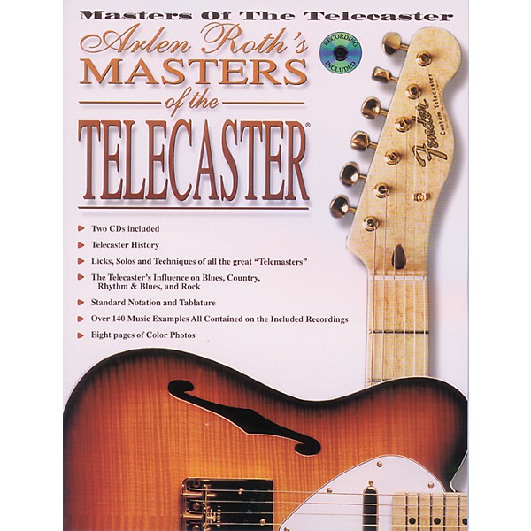 Alfred Masters of The Telecaster Book w/2 CDs | Guitar Center