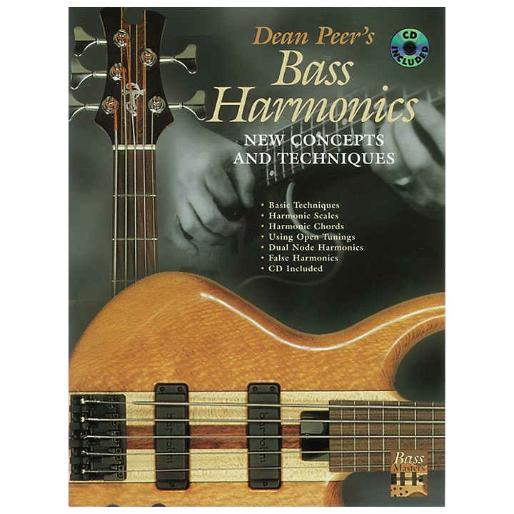 Alfred Bass Harmonics Book/CD | Guitar Center