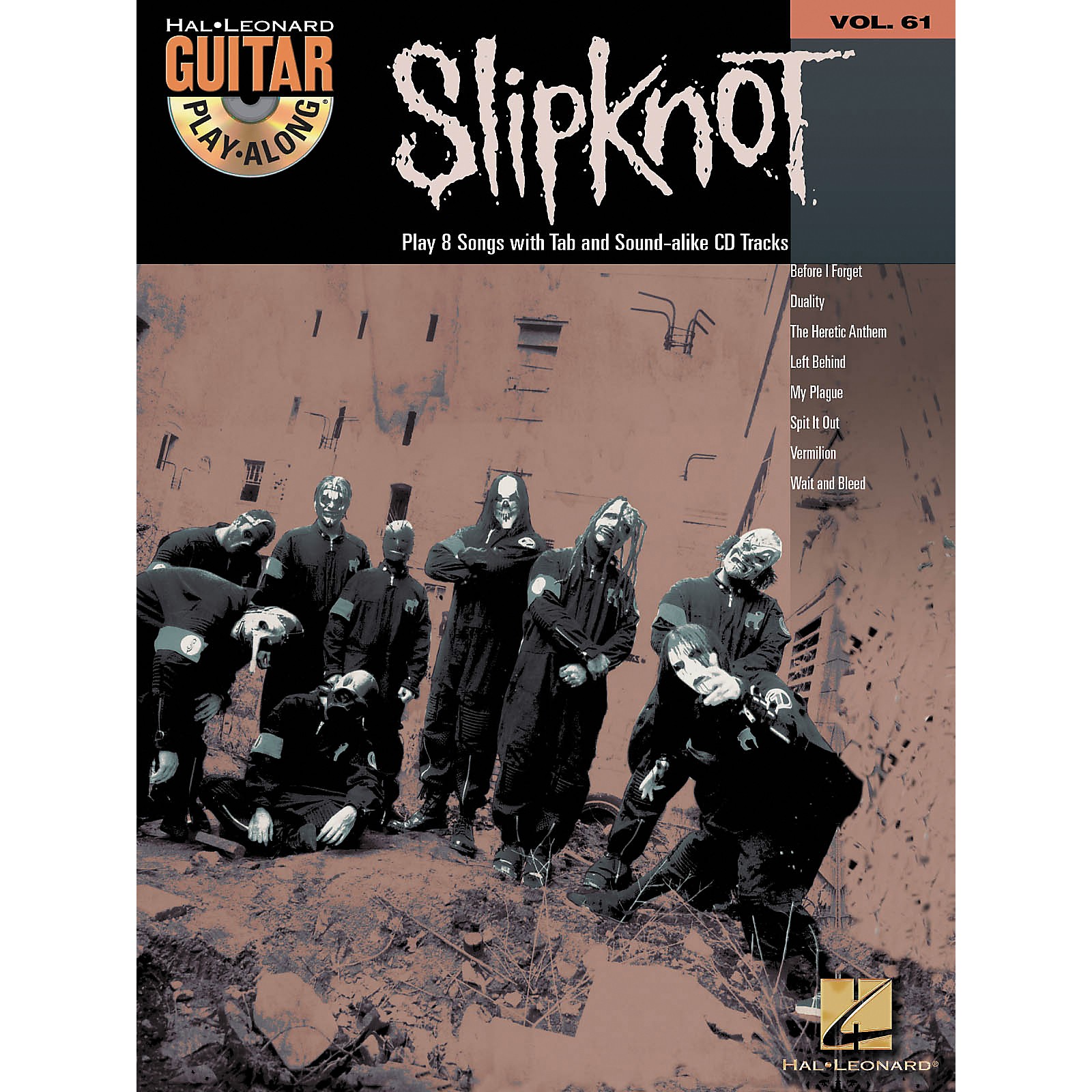 Hal Leonard Slipknot Guitar Play-Along Series Book with CD | Guitar Center
