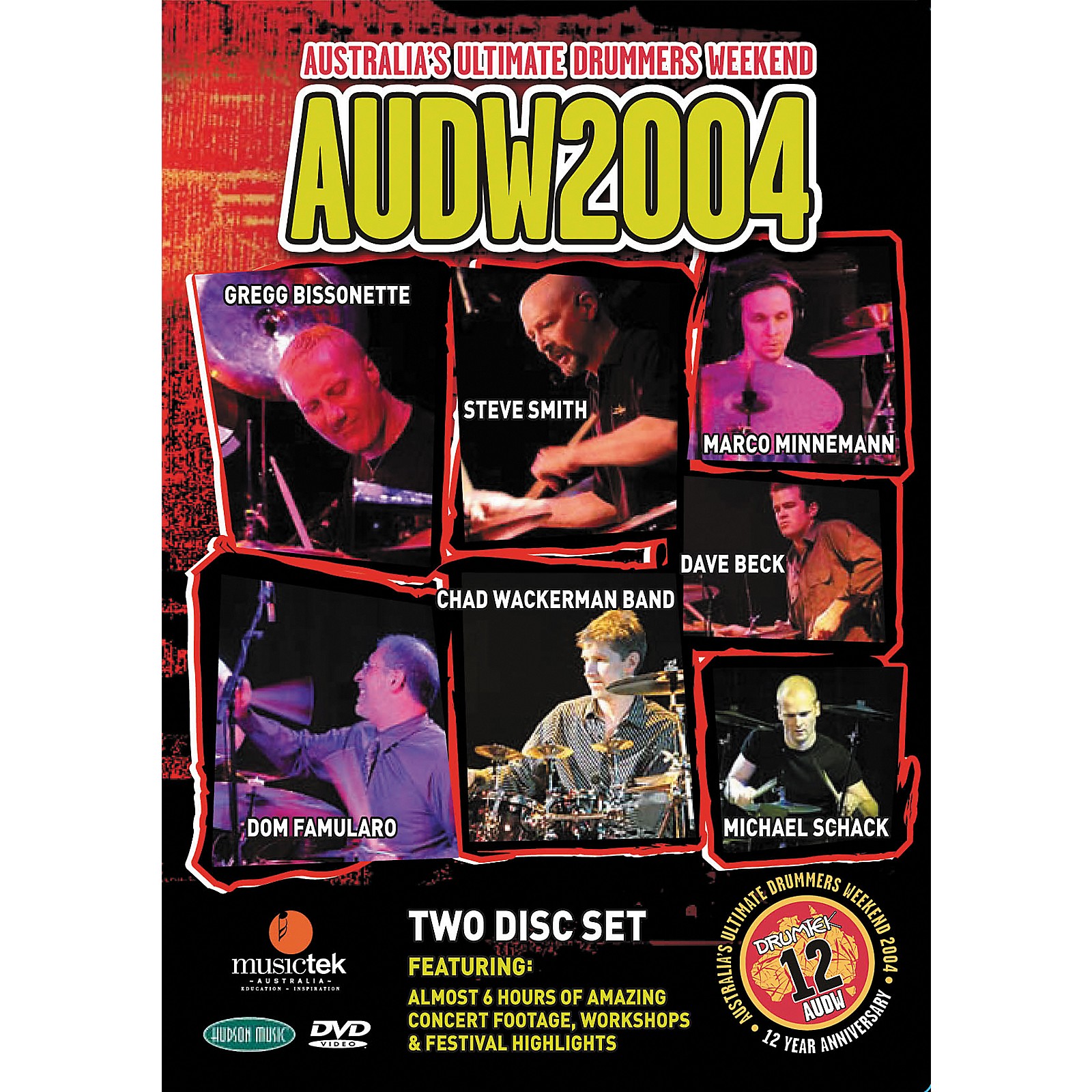 Hudson Music Australia's Ultimate Drummers Weekend - AUDW 2004 2-DVD ...