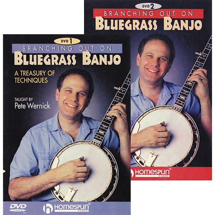 Homespun Branching Out On Bluegrass Banjo 2-DVD Set | Guitar Center