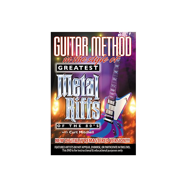 MVP Greatest Metal Riffs of the 80s (DVD) | Guitar Center