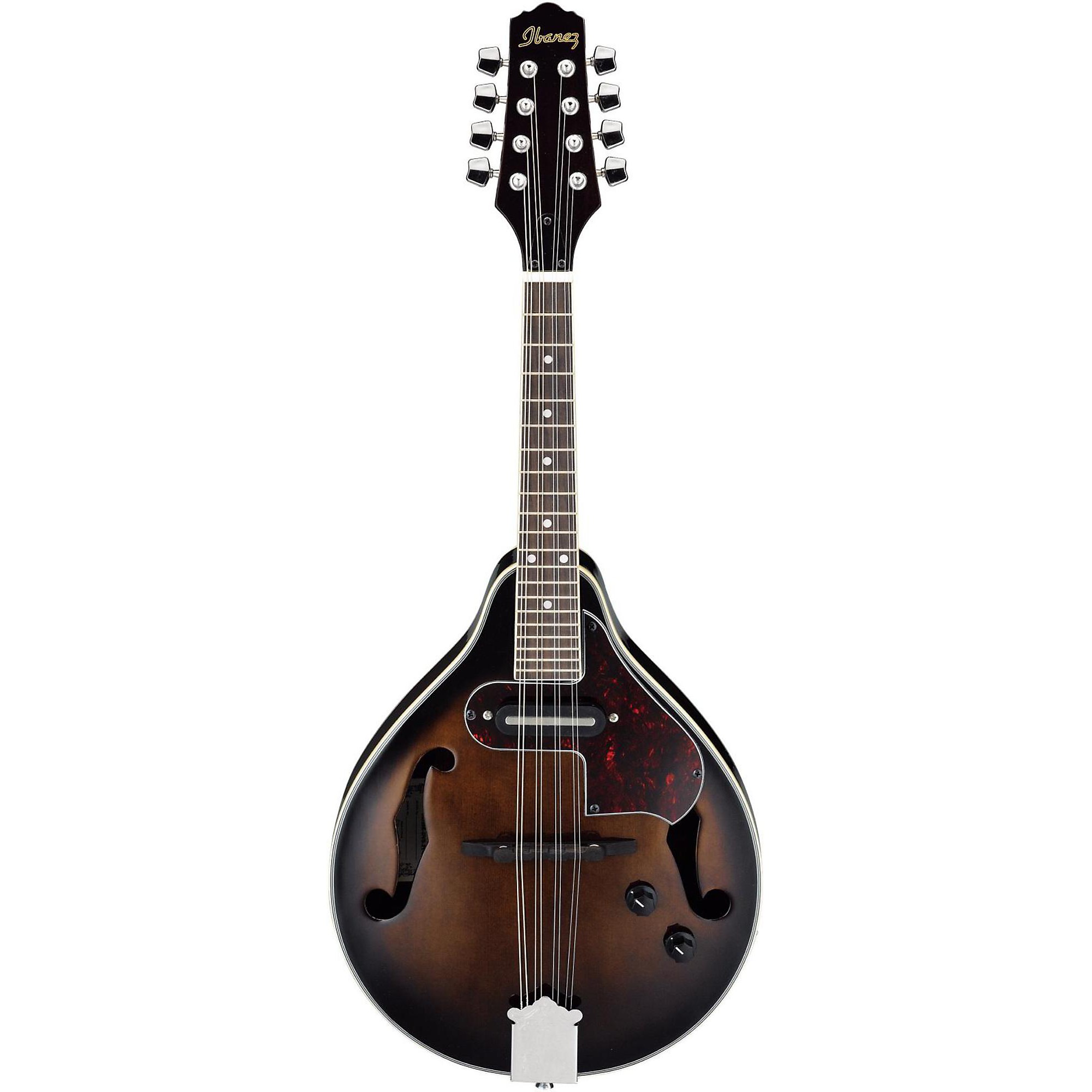 Ibanez A-Style Acoustic-Electric Mandolin Dark Violin Sunburst | Guitar ...