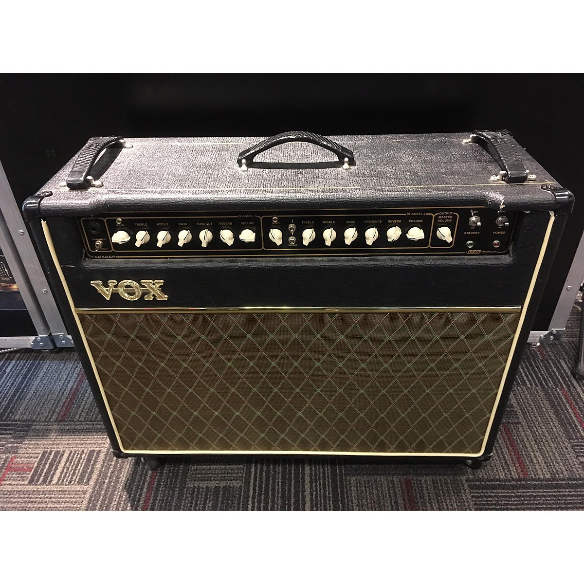 Used Vox AC50CPH 50W Tube Guitar Amp Head | Guitar Center