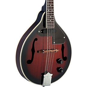 Stagg Acoustic-Electric Bluegrass Mandolin with Nato Top White | Guitar ...