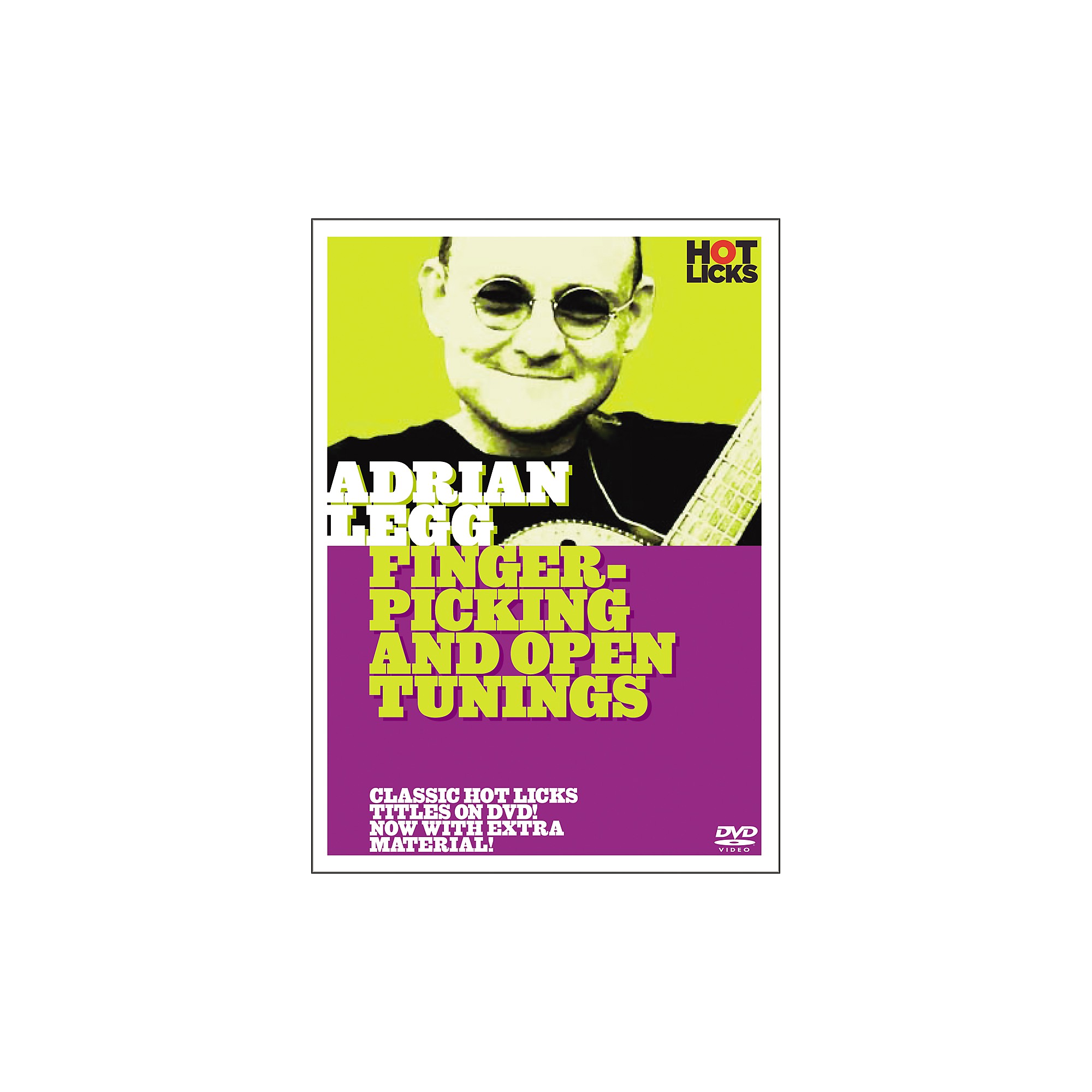 Hot Licks Adrian Legg: Fingerpicking and Open Tunings DVD | Guitar Center