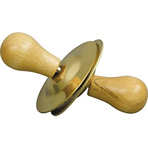 Rhythm Band Brass Cymbals With Knobs 5 in. Pair With Handles | Guitar ...