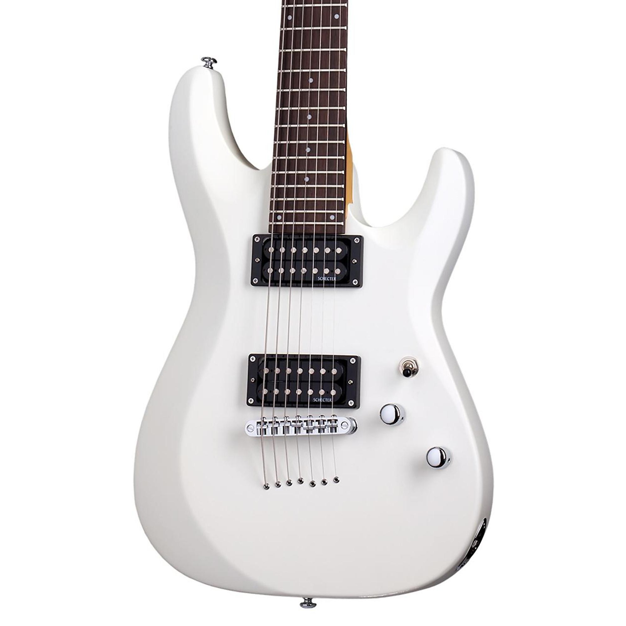 Schecter Guitar Research C-7 Deluxe Seven-String Electric Guitar Satin ...