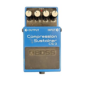 Used BOSS CS3 Compressor Sustainer Effect Pedal | Guitar Center