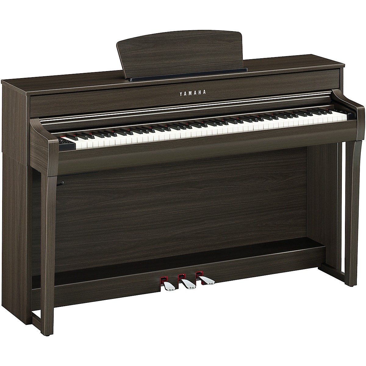 Yamaha Clavinova CLP-735 Console Digital Piano With Bench Dark Walnut | Guitar Center