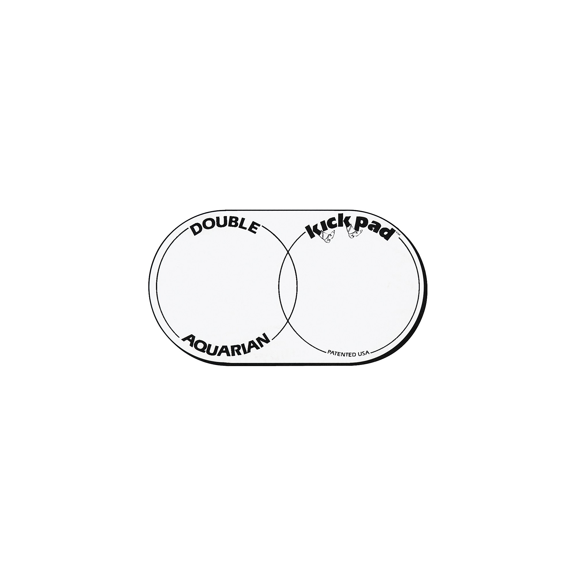 Aquarian DKP2 Double Kick Drum Pad | Guitar Center