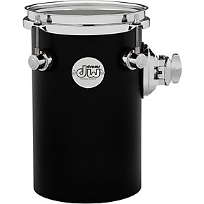 DW Design Series Rata Tom 6 x 14 in. Satin Black | Guitar Center