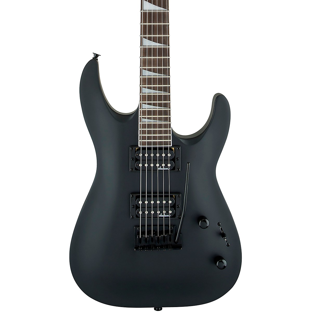 Jackson Dinky JS22 DKA Arch Top Natural Electric Guitar Satin Black ...