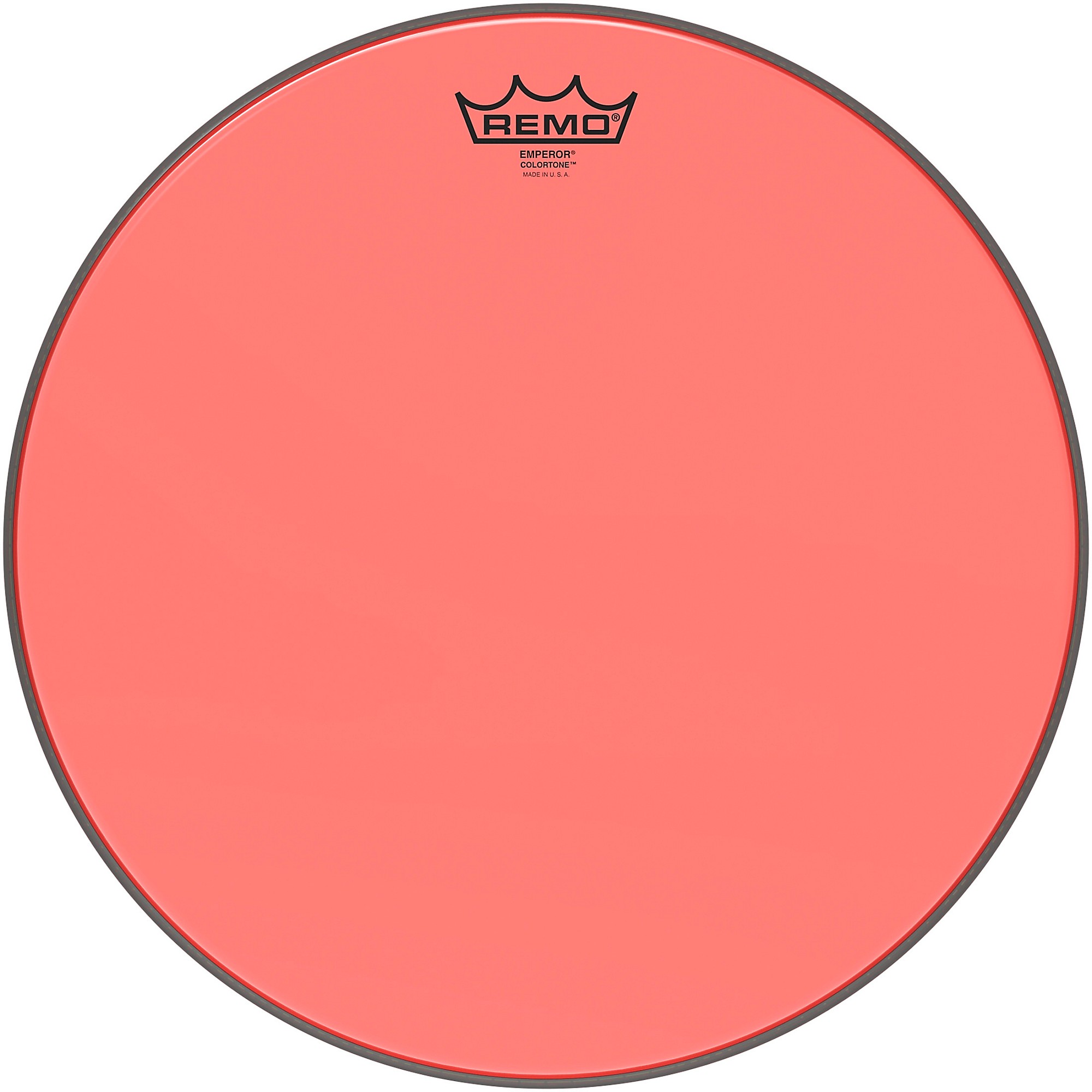 Remo Emperor Colortone Red Drum Head 15 in. | Guitar Center