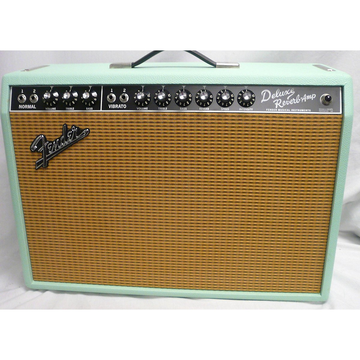 Used Fender FSR 1965 Deluxe Reverb 22W 1x12 Tube Guitar Combo Amp ...