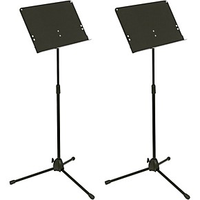Musician's Gear Folding Music Stand 2-Pack Black | Guitar Center