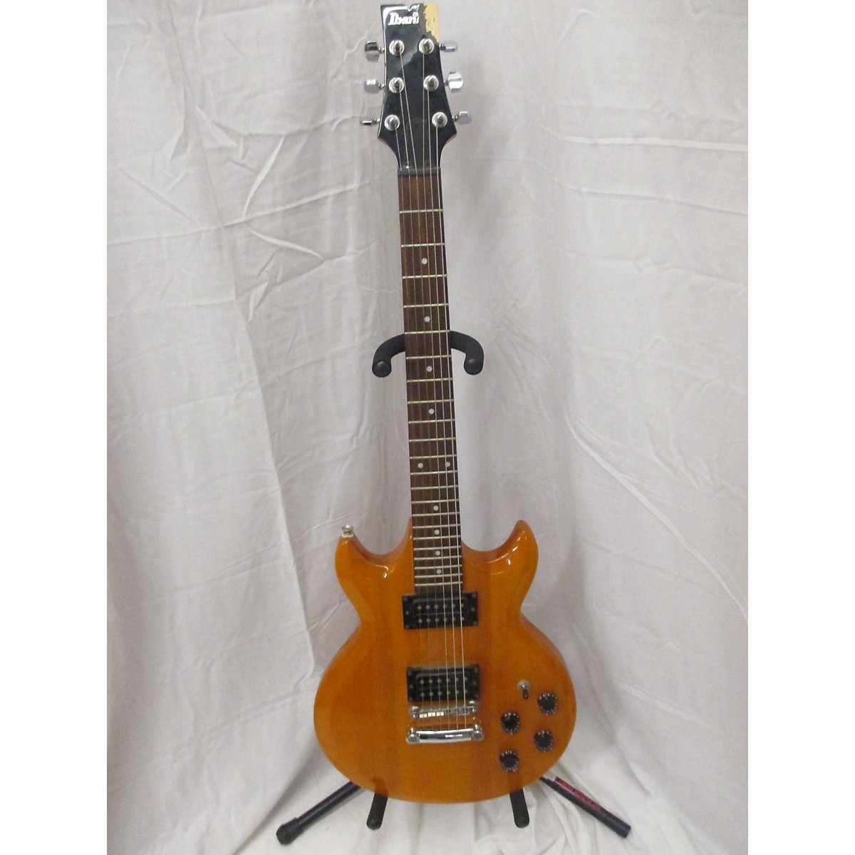 Used Ibanez Gio Gax70 Electric Guitar Black Electric