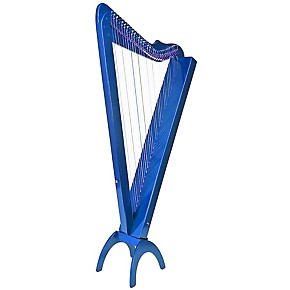 Rees Harps Grand Harpsicle Harp Blue | Guitar Center