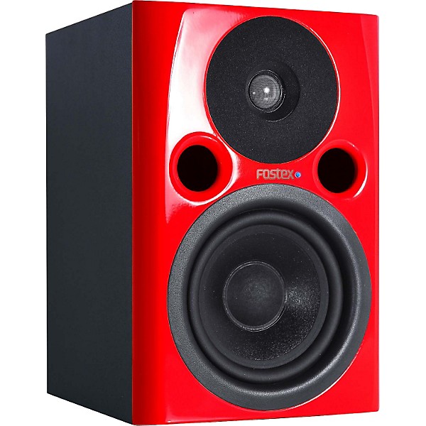 Fostex PMO.4n Powered Studio Monitor Pair Red | Guitar Center