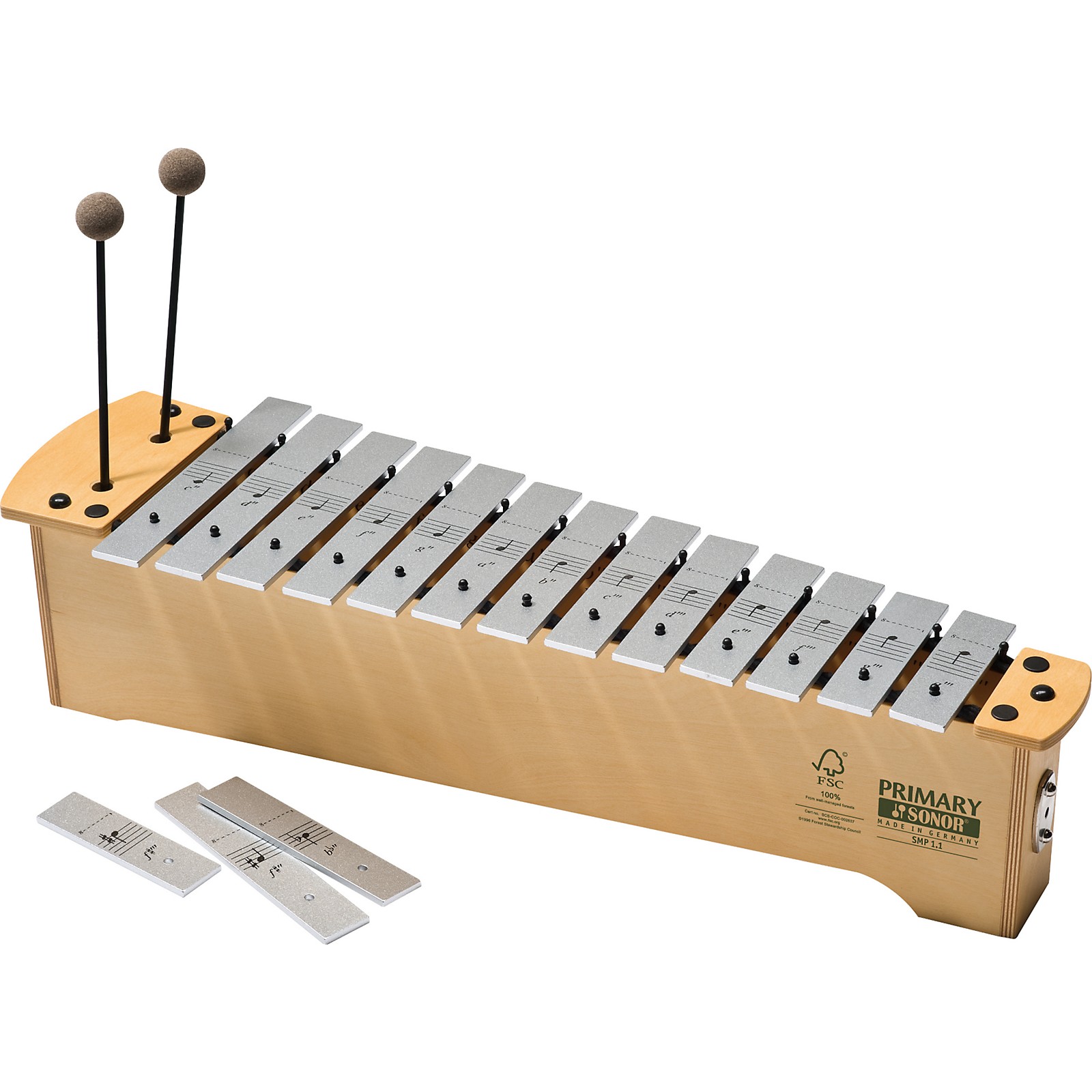 Sonor Orff Primary Line FSC Soprano Metallophone Diatonic | Guitar Center