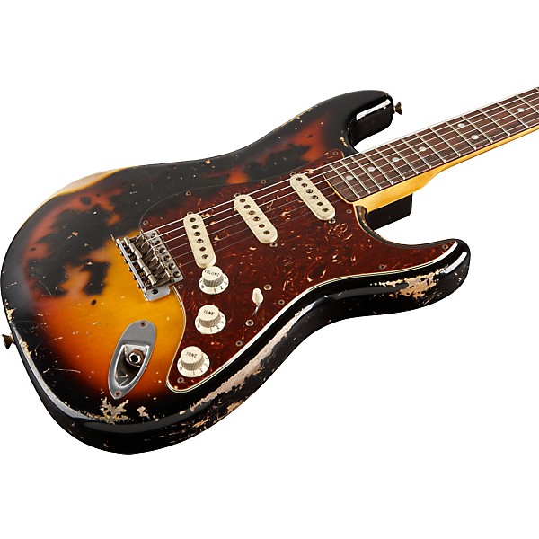 Platinum Fender Custom Shop 1961 Stratocaster Burnt Heavy Relic ...