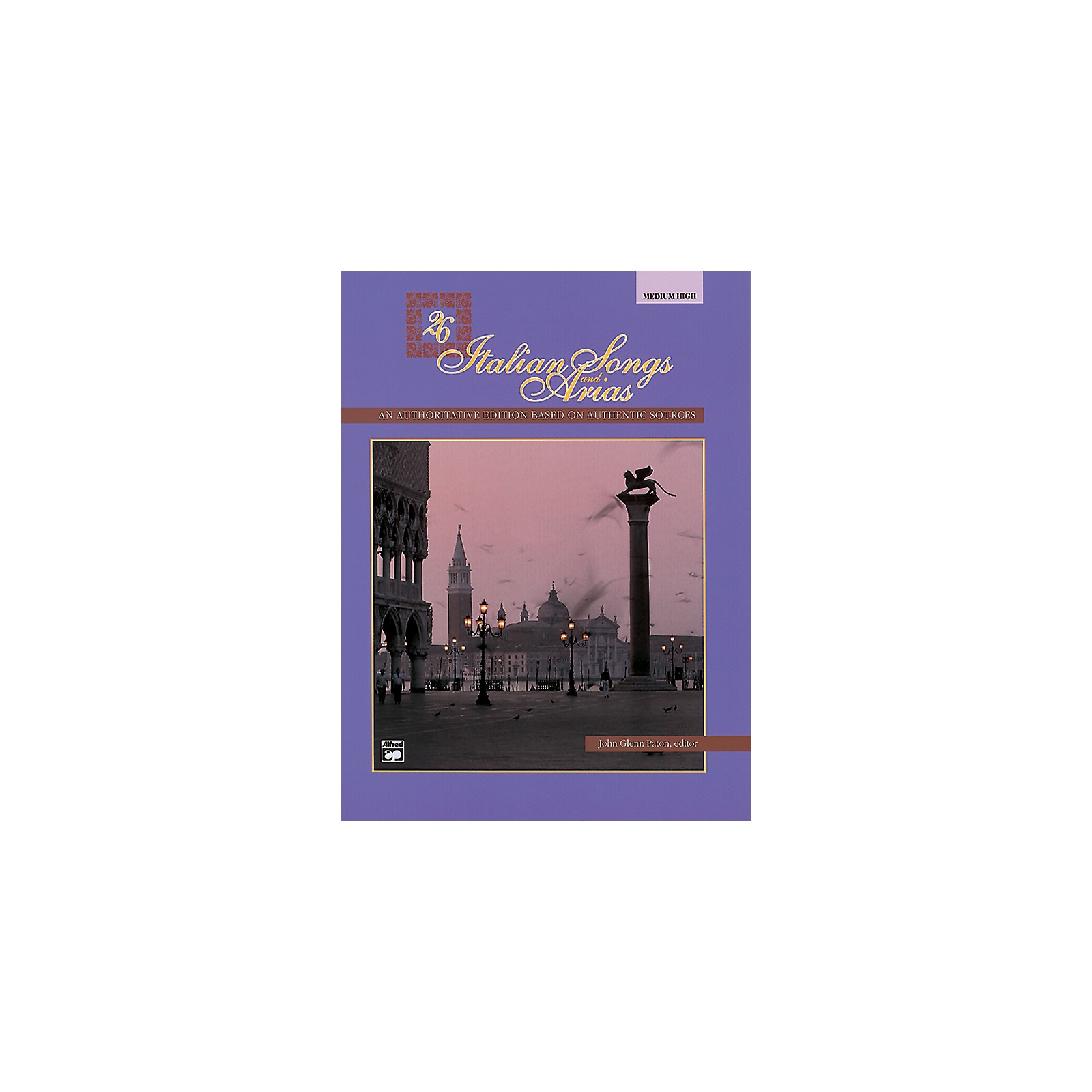 Alfred 26 Italian Songs and Arias Book (Medium High) | Guitar Center