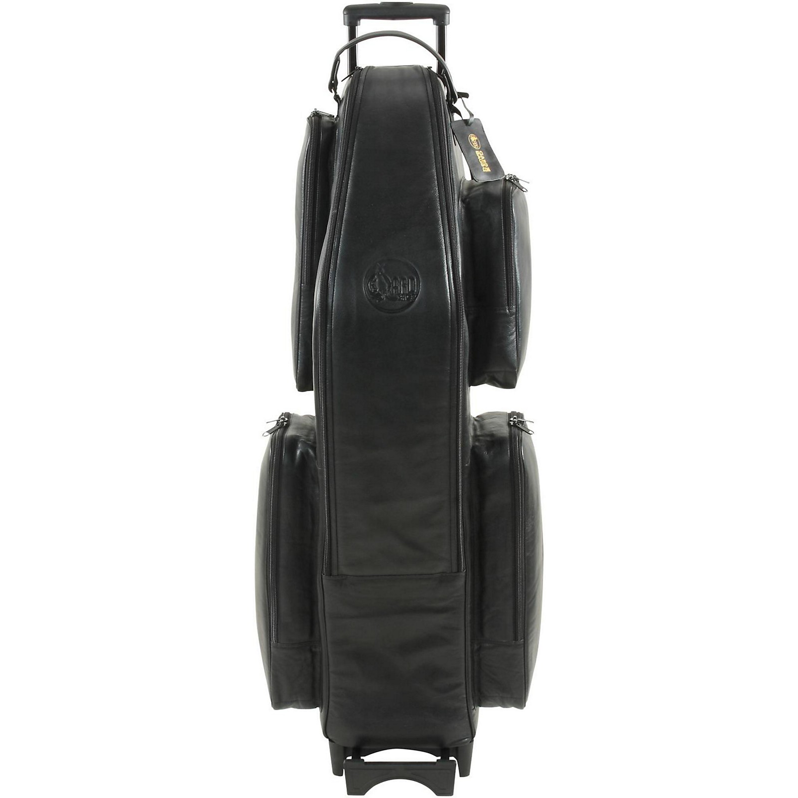 Gard Low A Baritone Saxophone Wheelie Bag 106-WBFLK Black Ultra Leather ...
