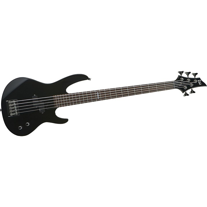 ESP LTD B-15 5 String Electric Bass Guitar Black | Guitar Center ESP LTD B-15 5 String Electric Bass Guitar Black | Guitar Center