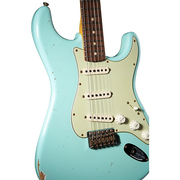 Platinum Fender Custom Shop 1960 Relic Stratocaster with Matching ...