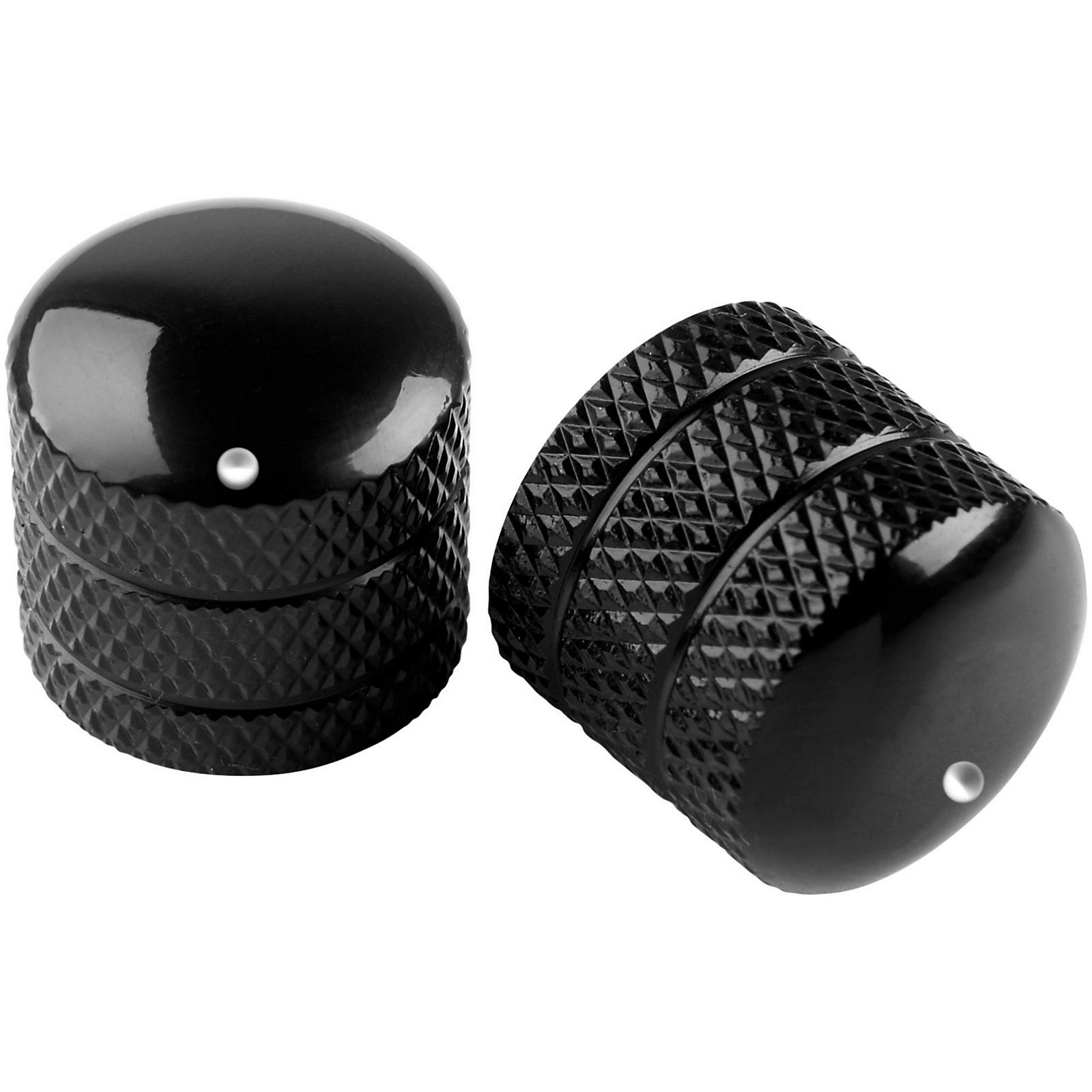 Proline Metal Dome Control Knob 2 Pack Black | Guitar Center