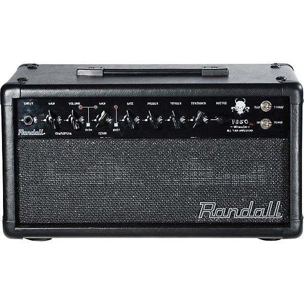 Randall Diavlo Series RD50H 50W Tube Guitar Amp Head Black | Guitar Center