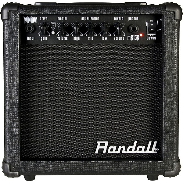 Randall Minion Series MR15R 15W 1x6.5 Guitar Combo Amp Black | Guitar ...