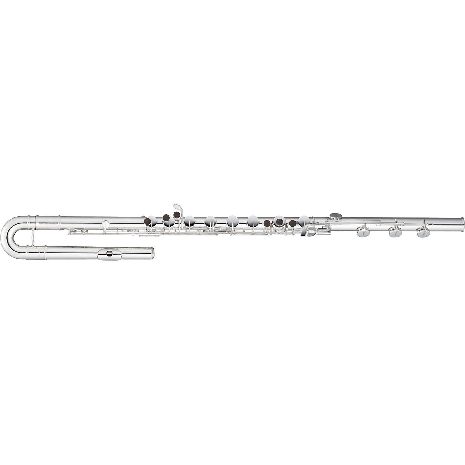 Pearl Flutes 305 Series Bass Flute B Foot, Split E, with Crutch ...