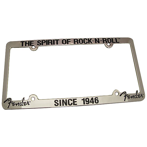 Fender License Plate Frame | Guitar Center