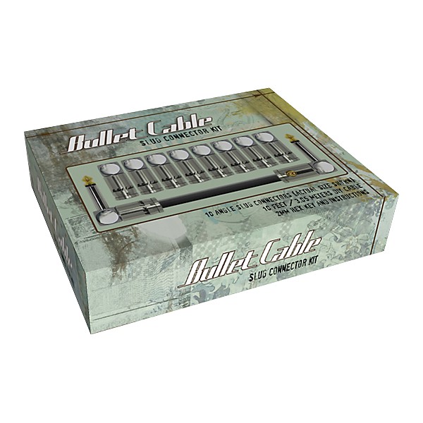 Bullet Cable SLUG Connector Pedal Board Kit Angle 10 ft. | Guitar Center