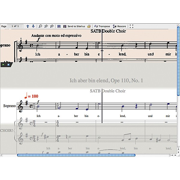 Sibelius Photo/AudioScore Ultimate 7 | Guitar Center
