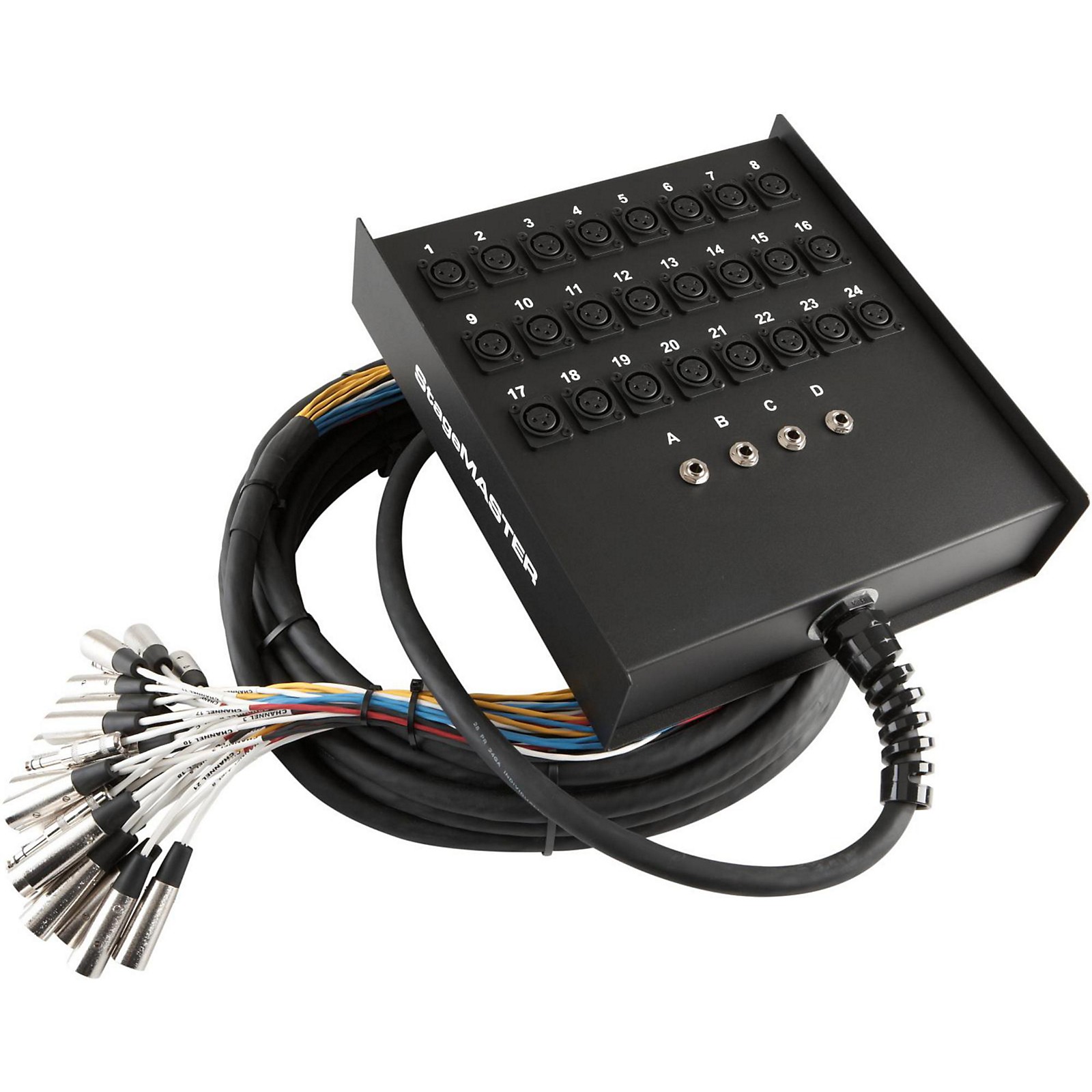 ProCo StageMASTER Snake 24x4 50 ft. | Guitar Center