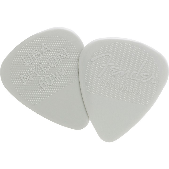 Fender Nylon Guitar Pick 12 Pack 0.6 12 Pack | Guitar Center