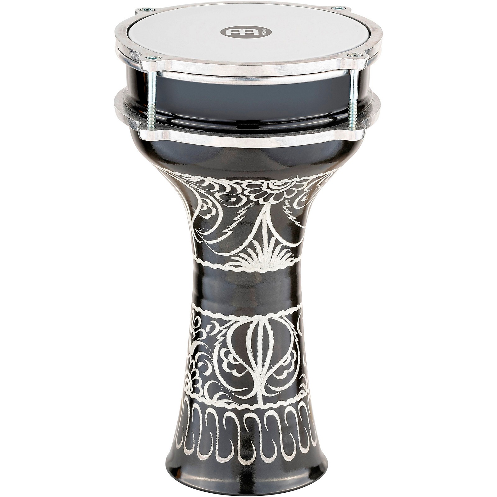 MEINL Aluminum Darbuka Hand-Engraved Aluminum 6.5 in. x 12.75 in ...