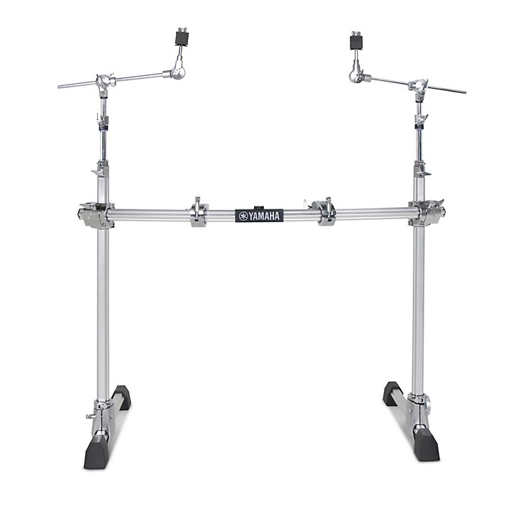 Yamaha 2-Leg Hexrack with Hexagonal Curved Pipe and Cymbal Boom Arms ...