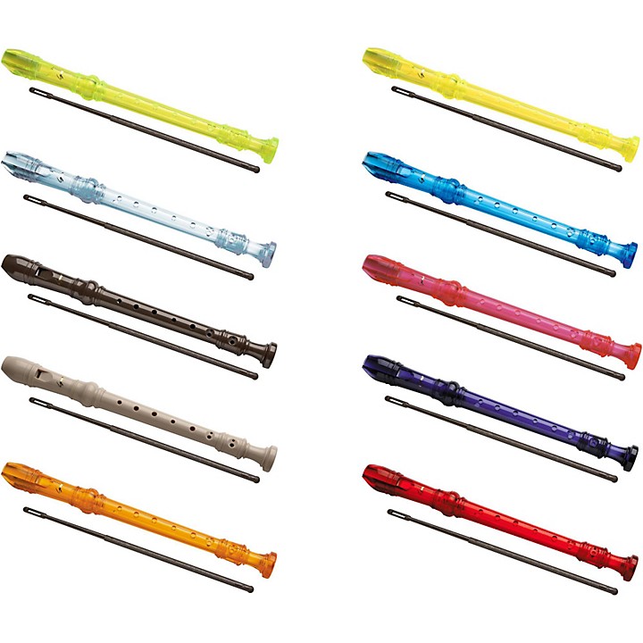 Lyons Soprano Recorder Transparent Blue | Guitar Center