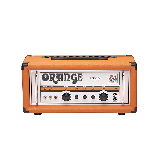 Vintage Series Retro 50 50W Tube Guitar Amp Head Black | Guitar Center