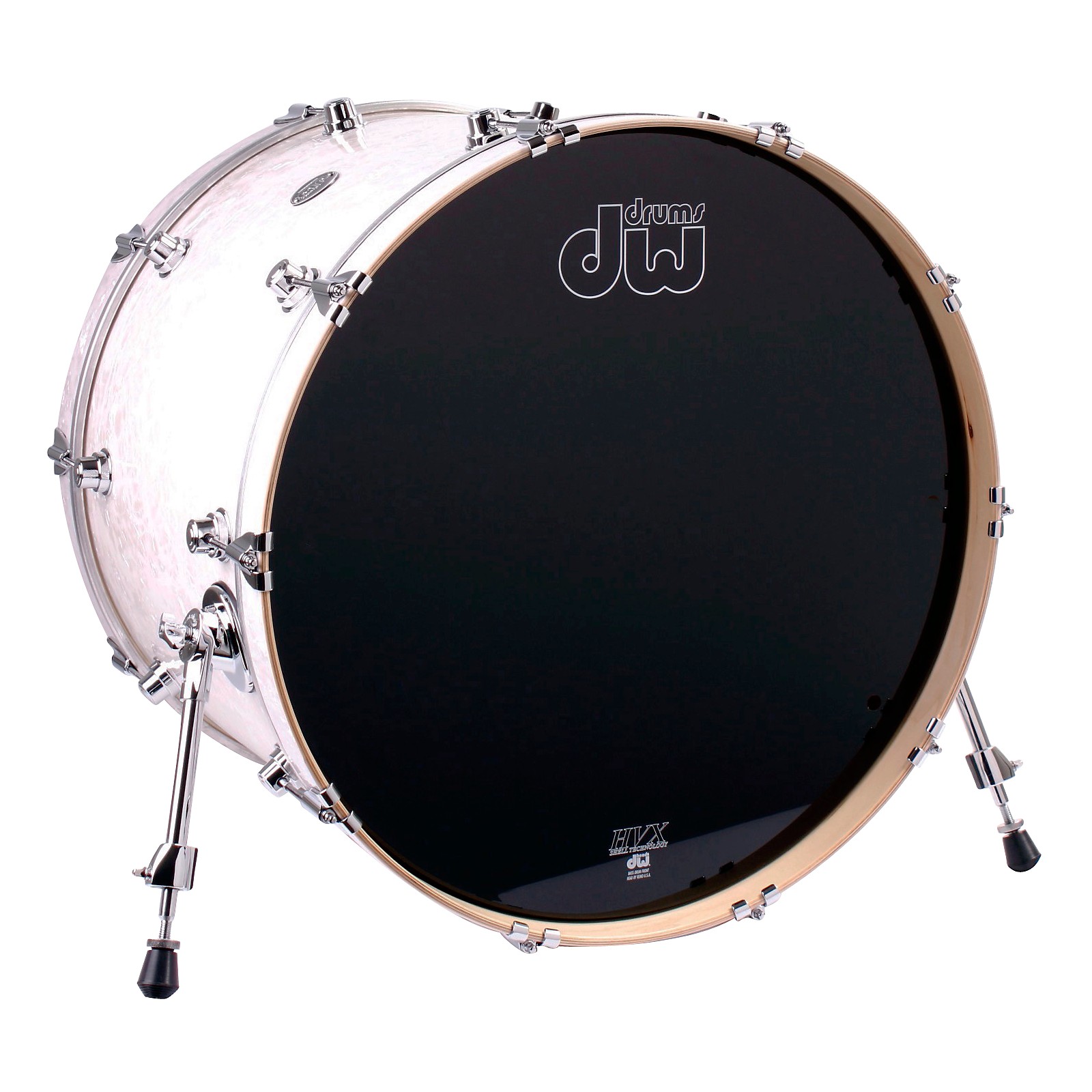 DW Performance Series Kick Pewter Sparkle 18x24 | Guitar Center