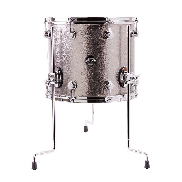 DW Performance Series Floor Tom Titanium Sparkle 14 x 12 in. | Guitar ...