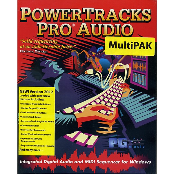 eMedia PowerTracks Pro Audio MultiPAK 2010 | Guitar Center