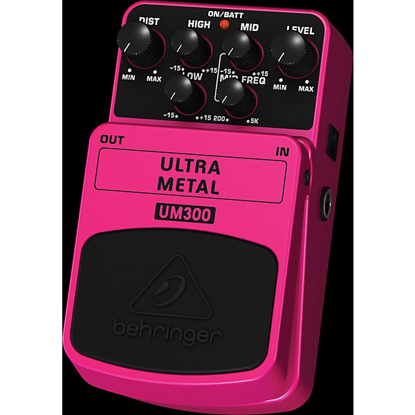 Behringer BEHRINGER UM300 ULTRA METAL HVY METAL DISTORTION FX PEDAL ...