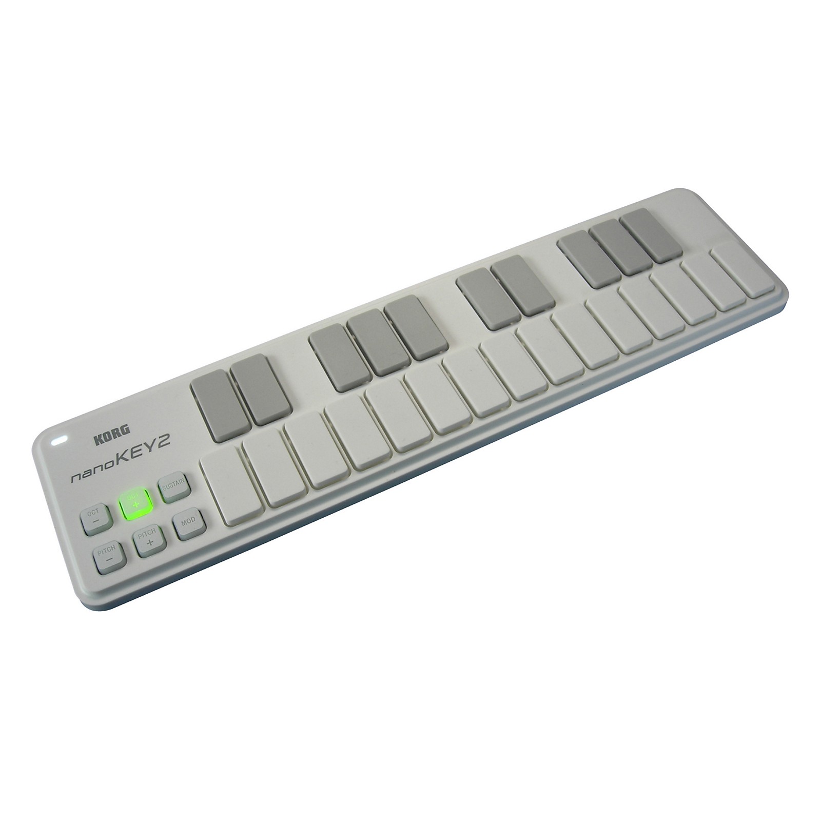 KORG NANOKEY2 USB Keyboard Controller White | Guitar Center