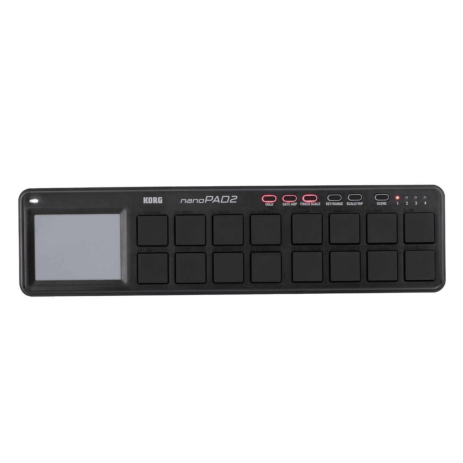 KORG nanoPAD2 Slim-Line USB Drum Pad Controller Black | Guitar Center