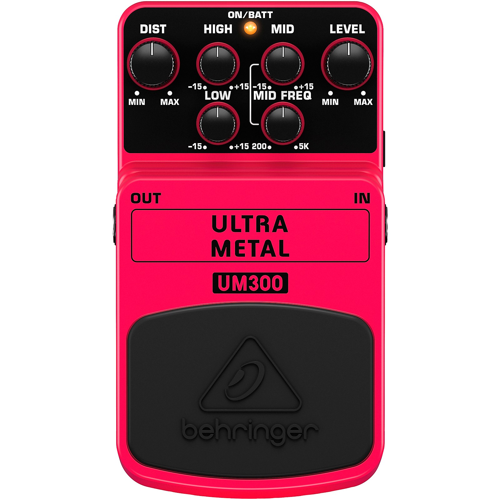 Behringer UM300 Ultra Metal Distortion Guitar Effects Pedal | Guitar Center