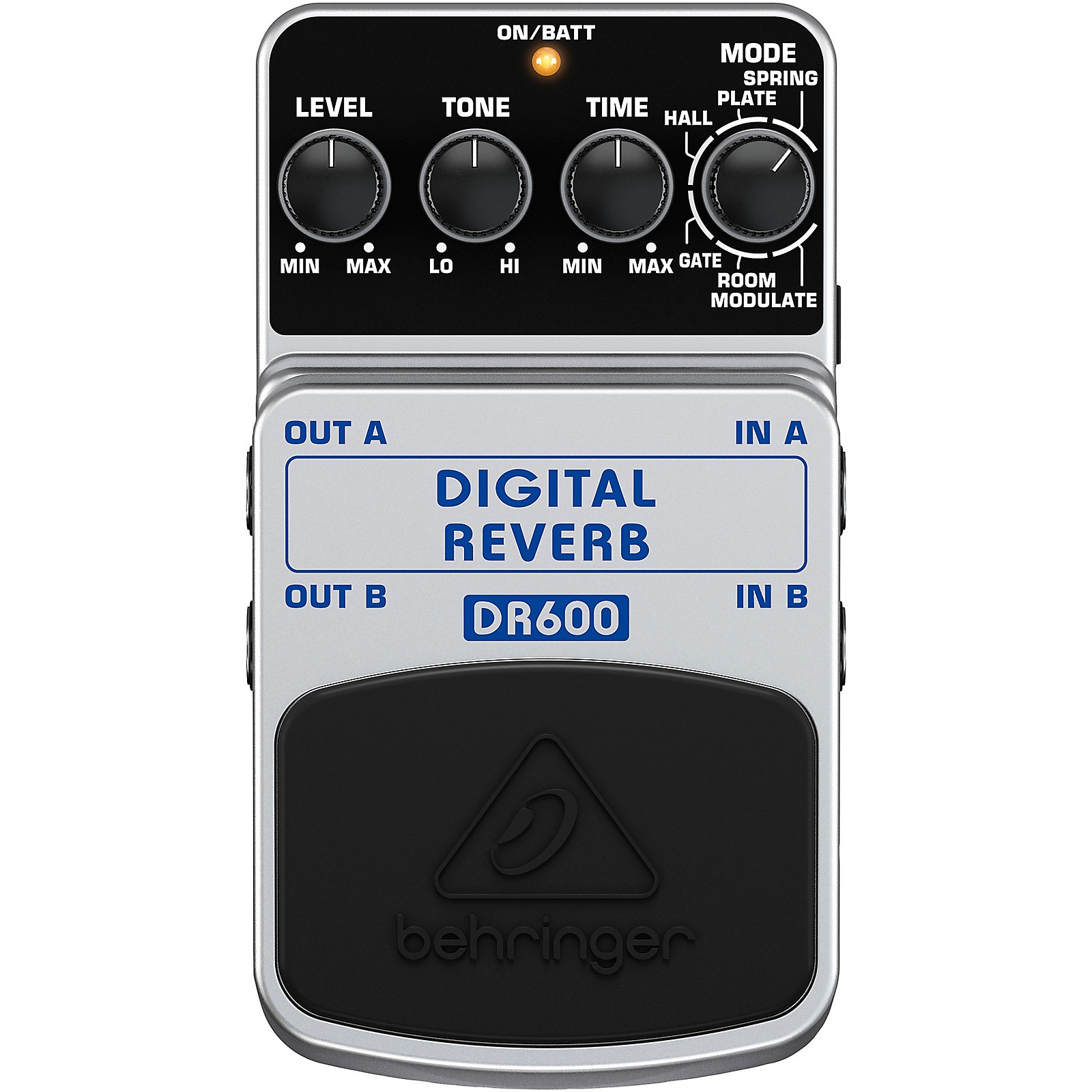 Behringer DR600 Digital Stereo Reverb Guitar Effects Pedal | Guitar Center